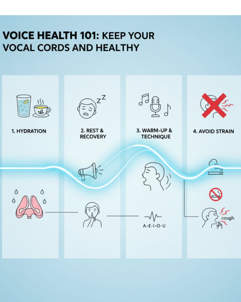 Voice Health - How to Keep Your Vocal Cords Healthy and Strong